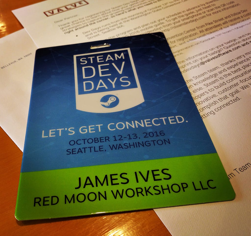 Steam Dev Days 2016 | James Ives